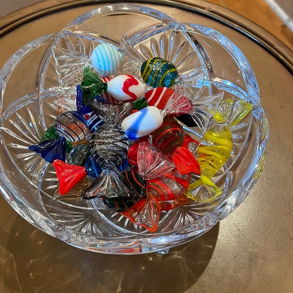 Vintage | Art | Vintage Art Glass Candies 22 Pieces Also Includes The ...